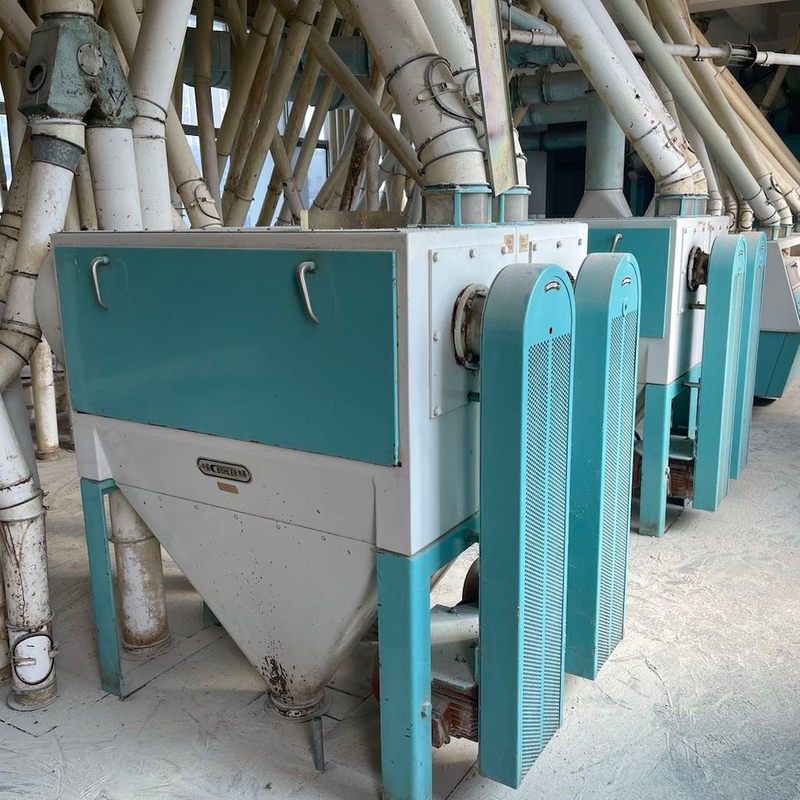 Used BUHLER wheat flour mill MKLA-45/110 Bran finishers - Buy Used ...