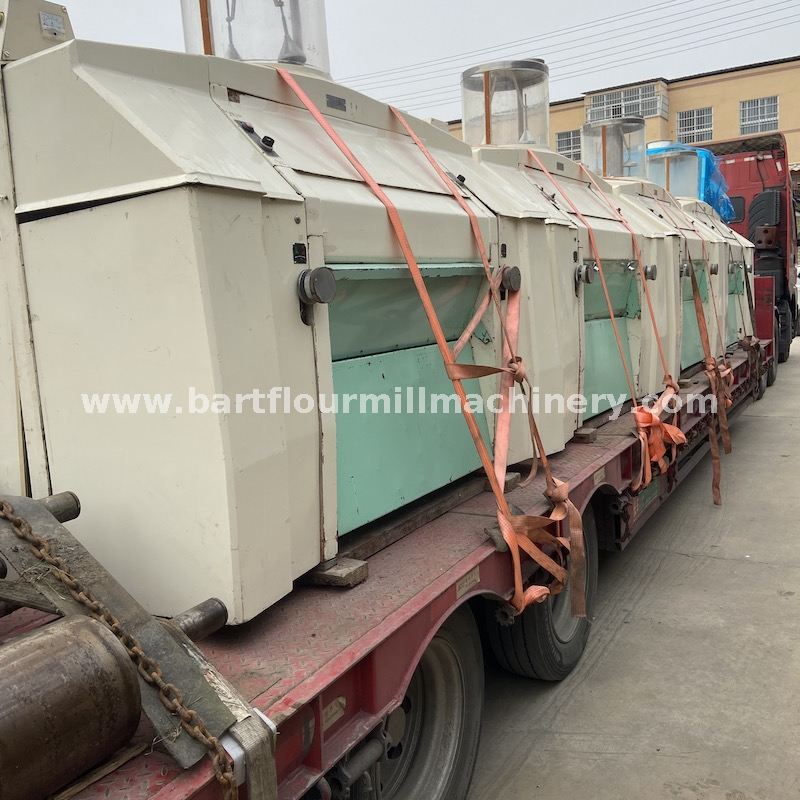 14 used Simon Roller mills and 5 Made in China Purifiers and 24 Rollers ...