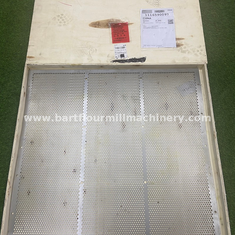 BUHLER Flour Machinery Spare Parts BUHLER MTRB Separators sieve plate ...